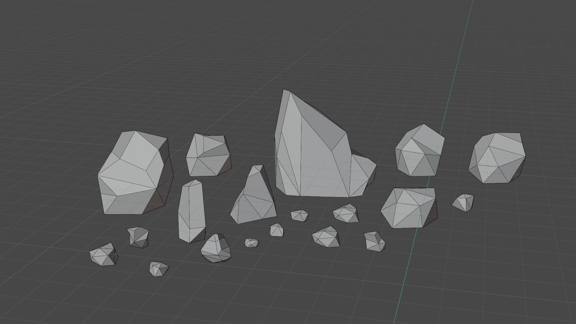 90 Low Poly Models Pack Game Ready free VR / AR / low-poly 3D model ...