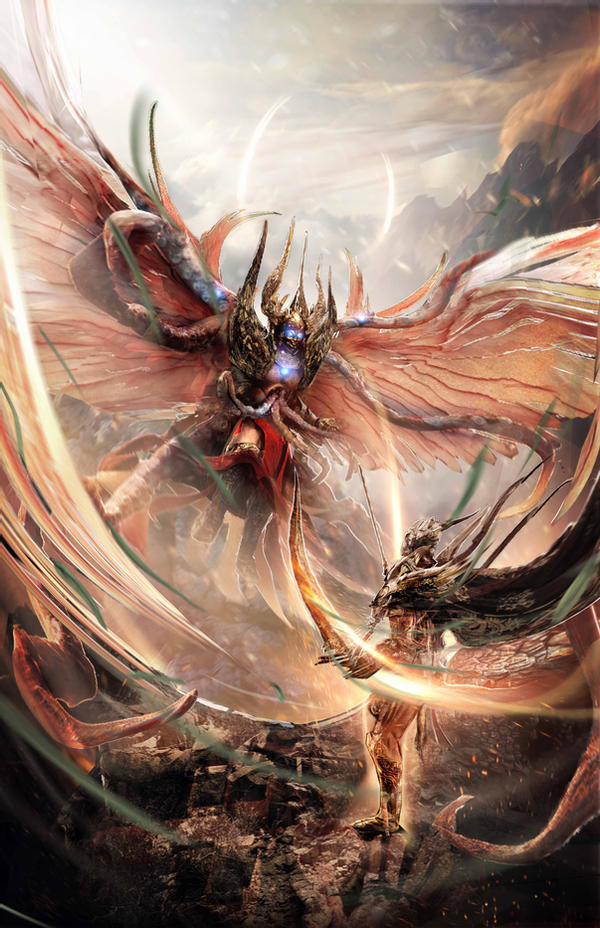 Dark angel squid 3D model | CGTrader