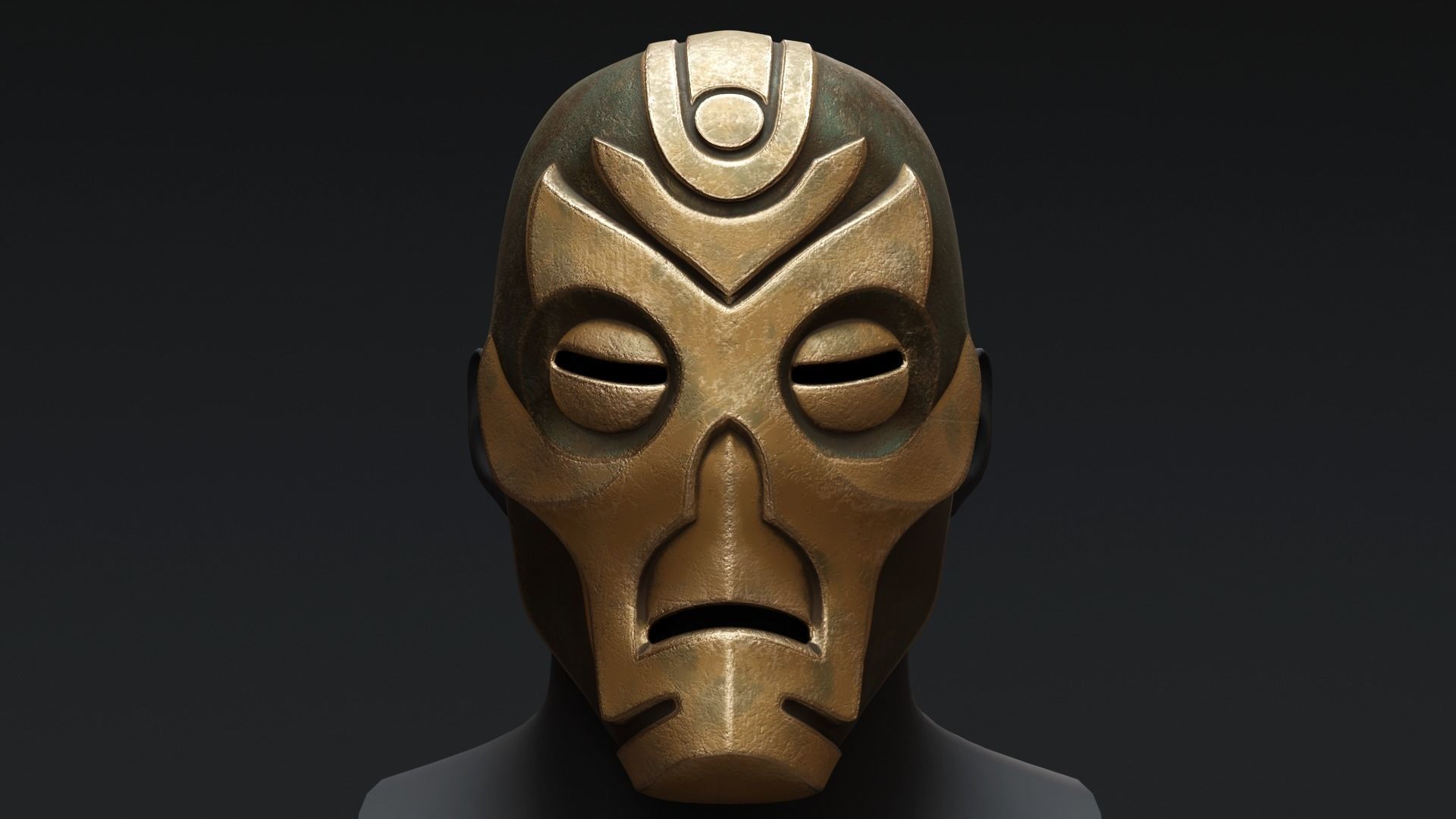Skyrim Dragon Priest Mask - Krosis 3D model | CGTrader