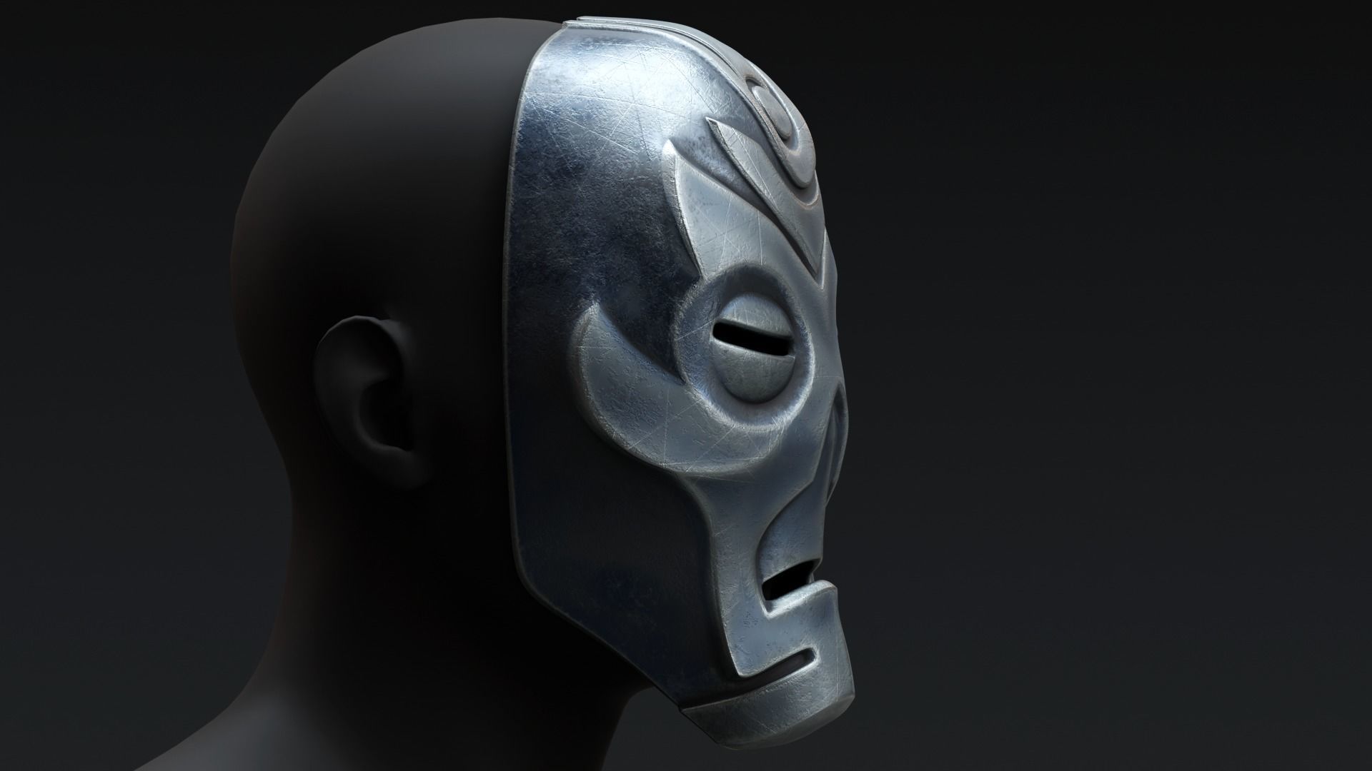 Skyrim Dragon Priest Mask - Morokei 3D model | CGTrader