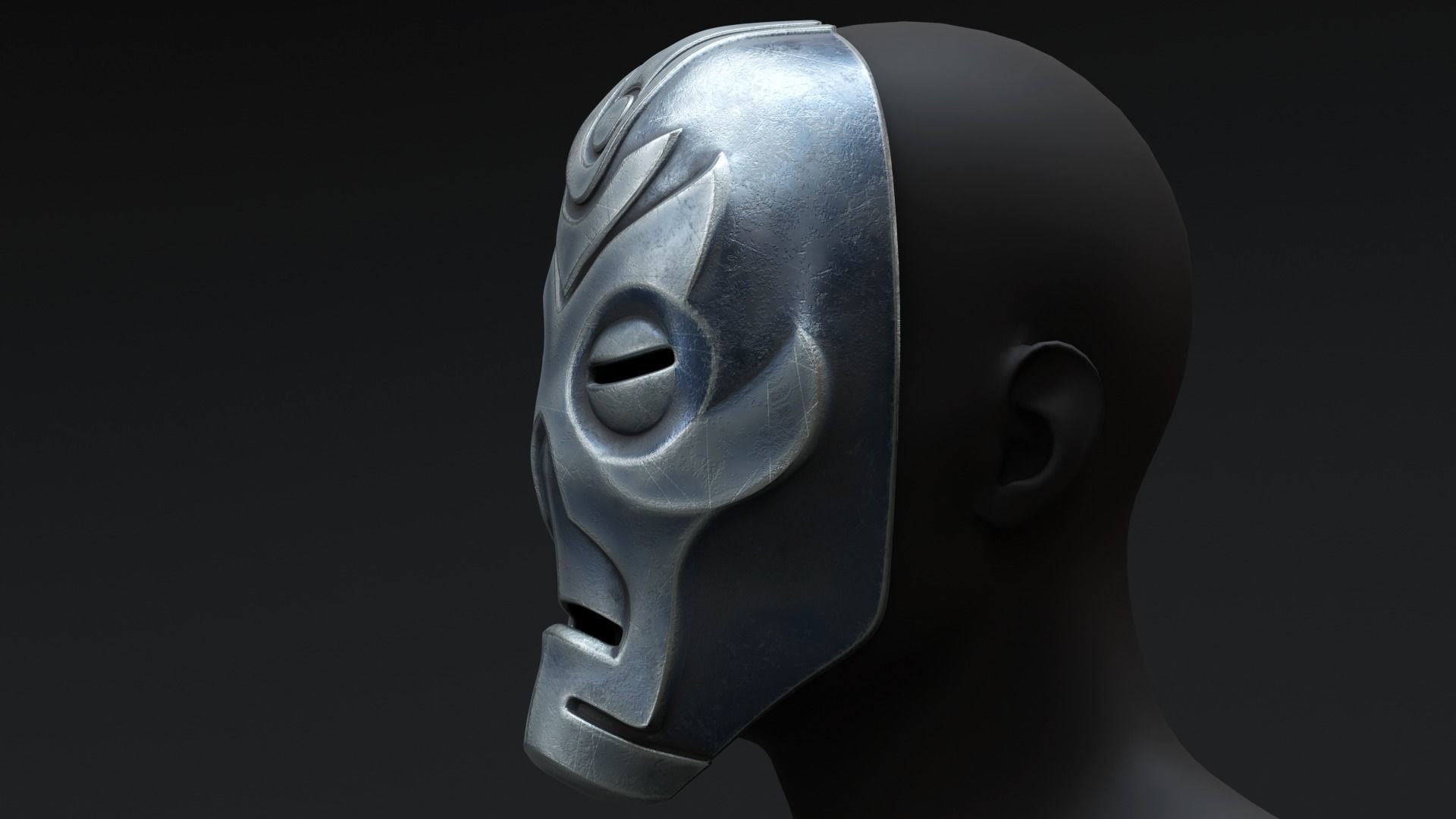 Skyrim Dragon Priest Mask - Morokei 3D model | CGTrader