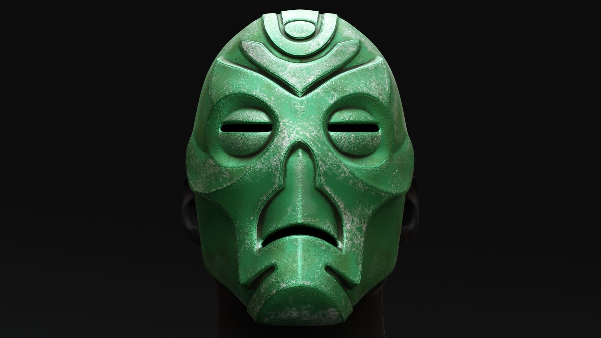 Skyrim Dragon Priest Mask - Rahgot 3D model | CGTrader