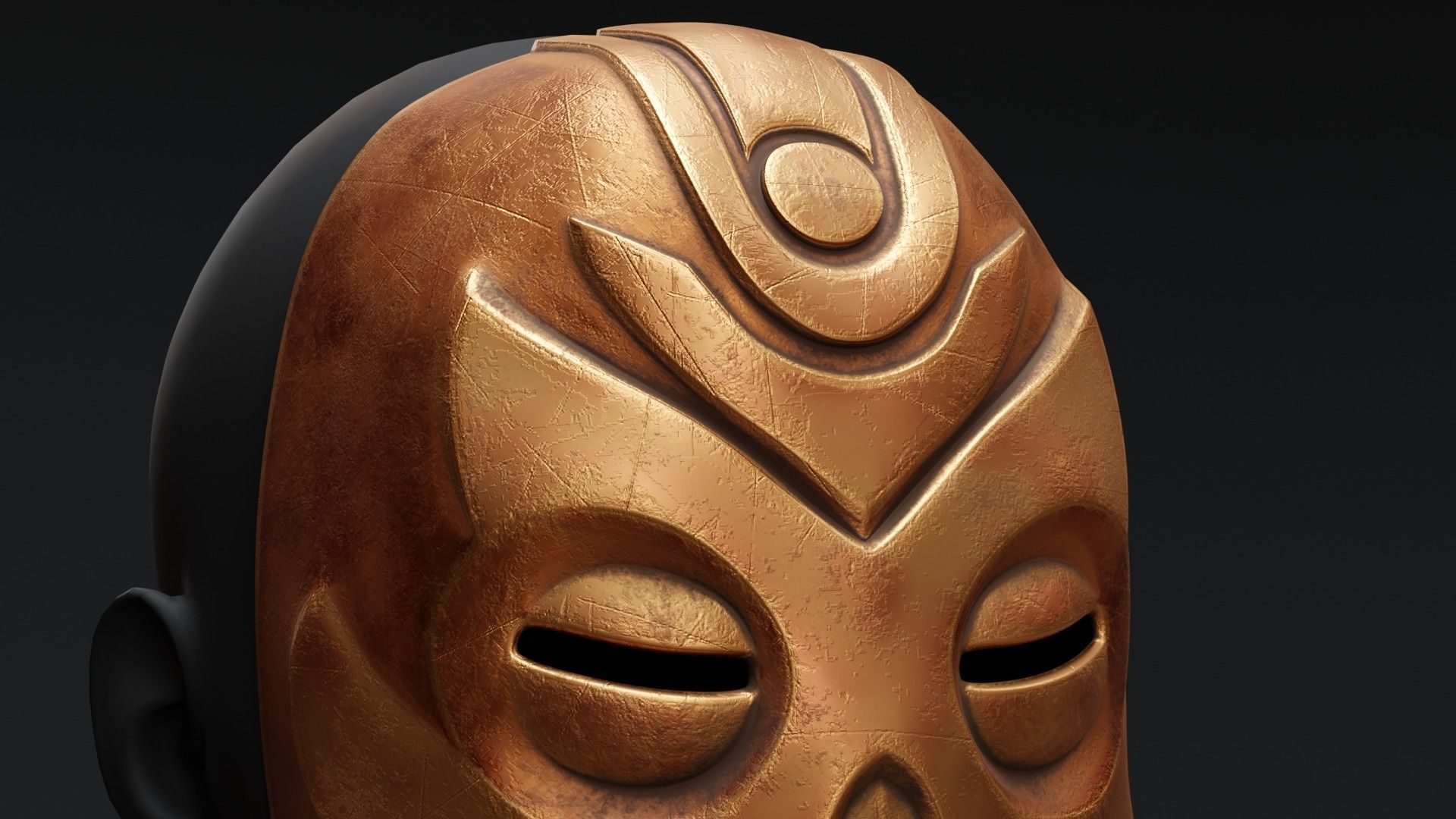 Skyrim Dragon Priest Mask - Volsung 3D model | CGTrader