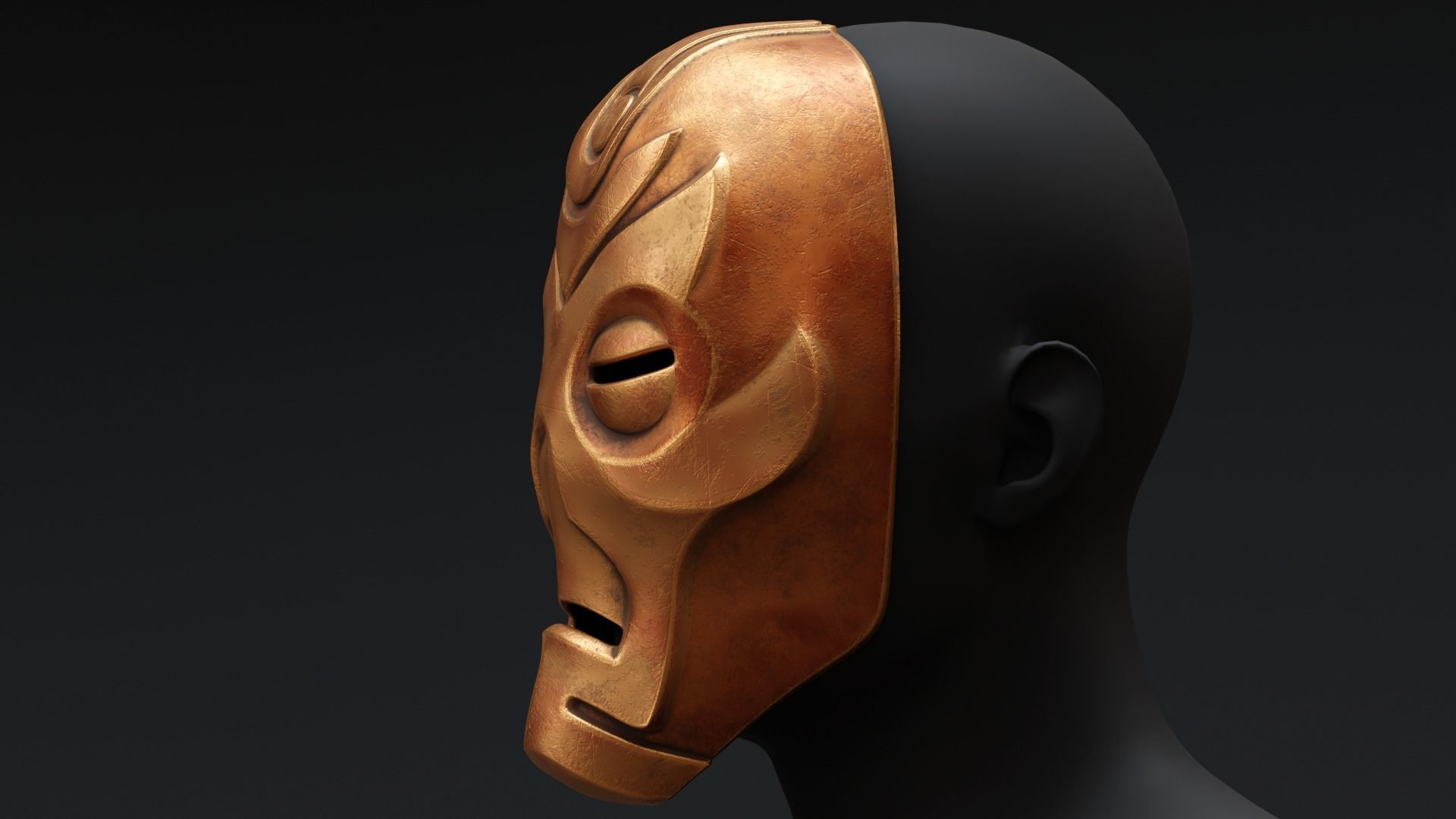 Skyrim Dragon Priest Mask - Volsung 3D model | CGTrader