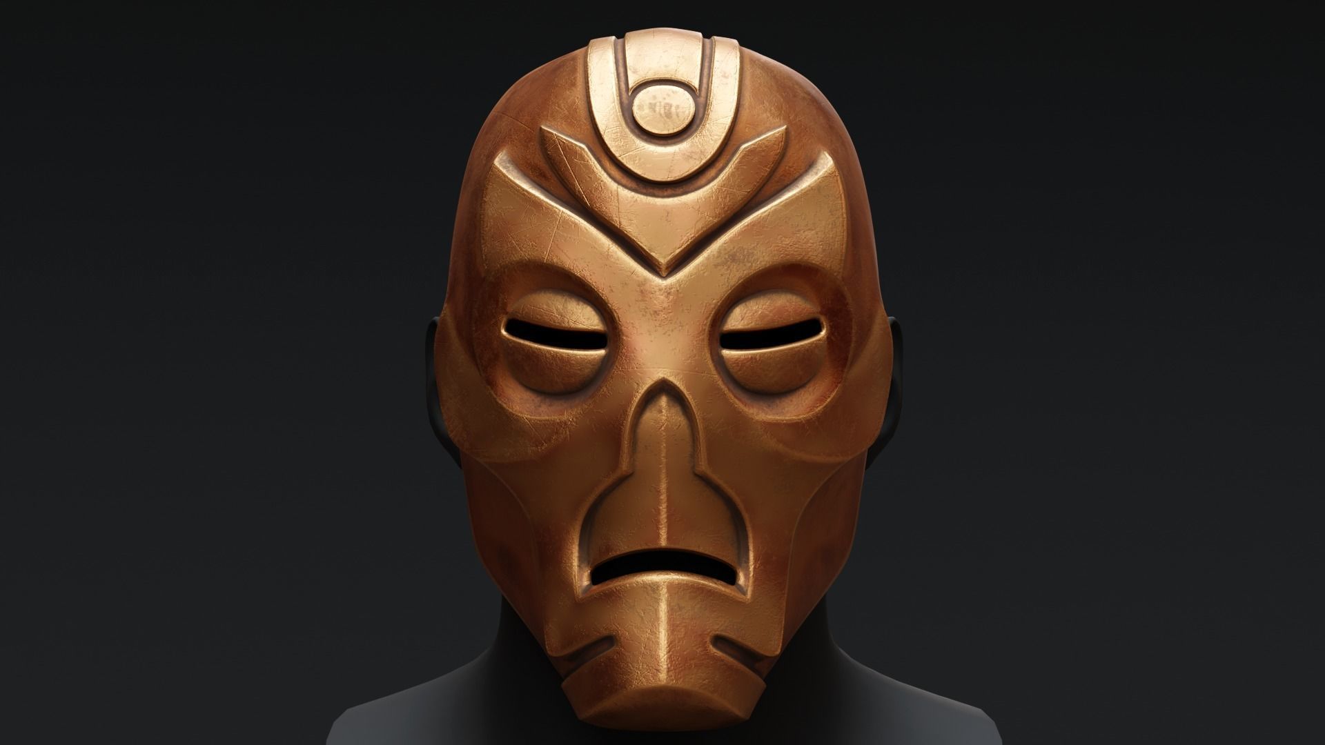 Skyrim Dragon Priest Mask - Volsung 3D model | CGTrader