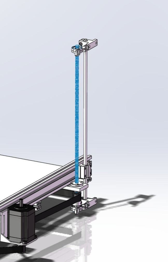 Large lifting mechanism 3D model | CGTrader