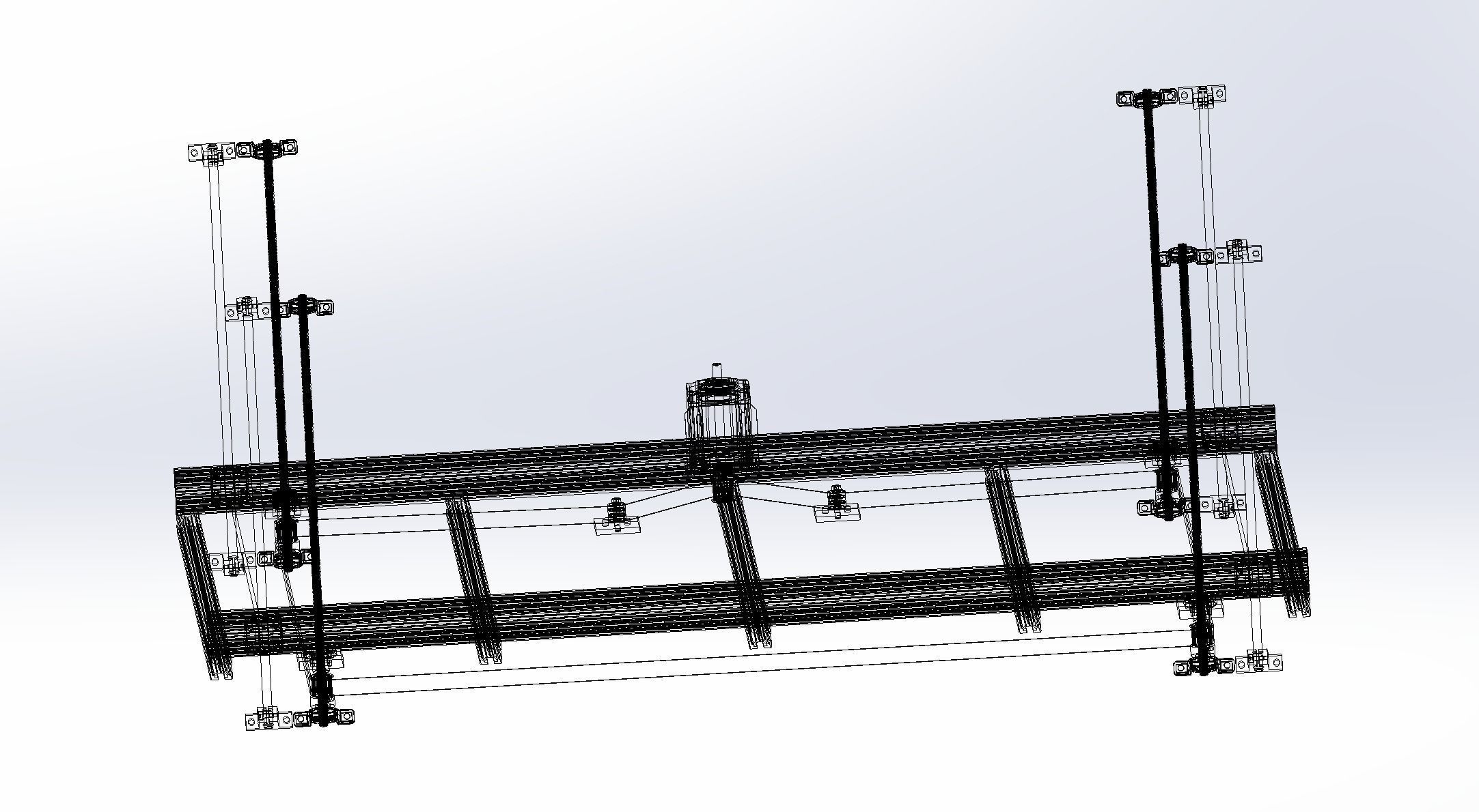 Large lifting mechanism 3D model | CGTrader