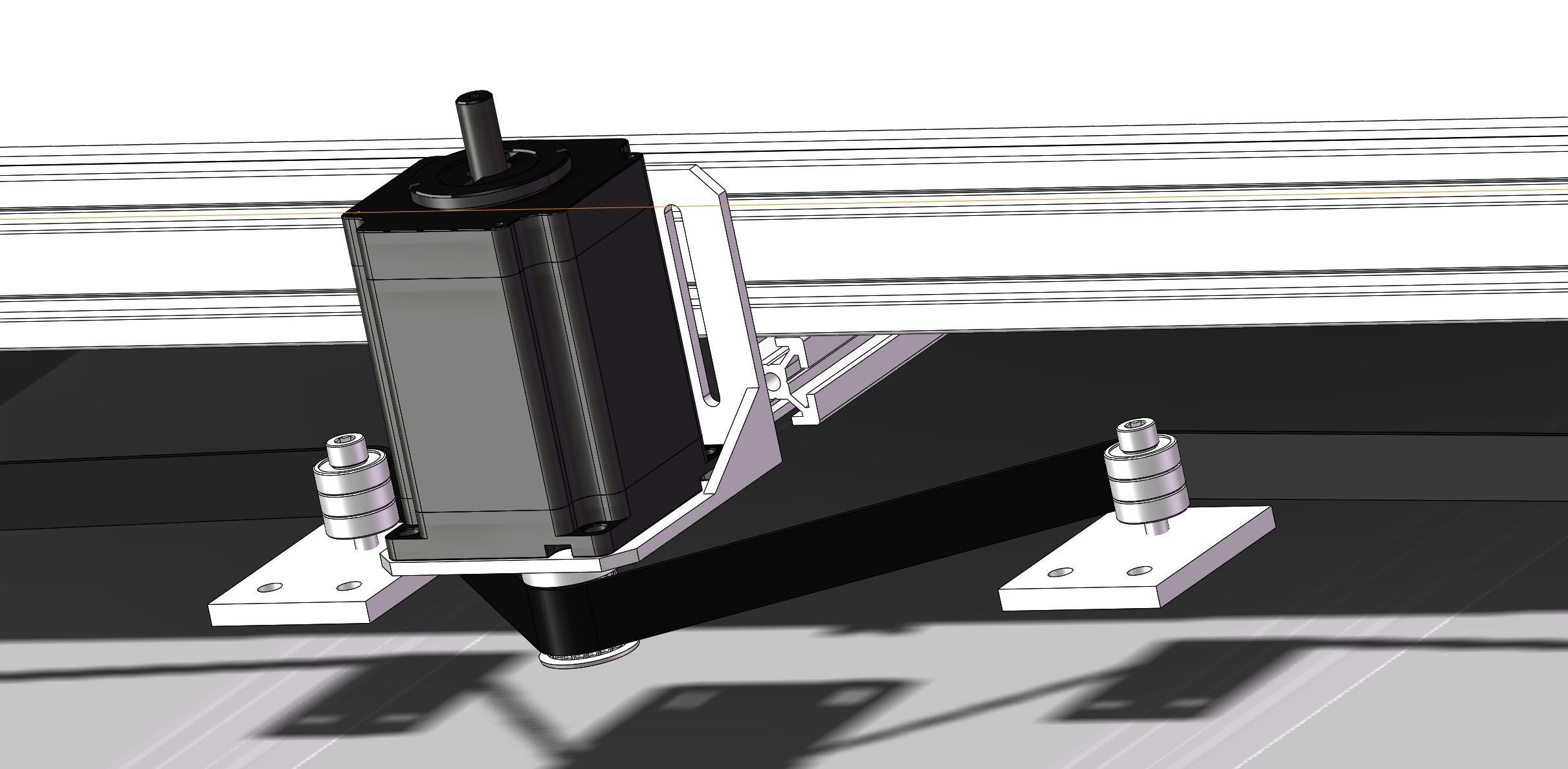 Large lifting mechanism 3D model | CGTrader