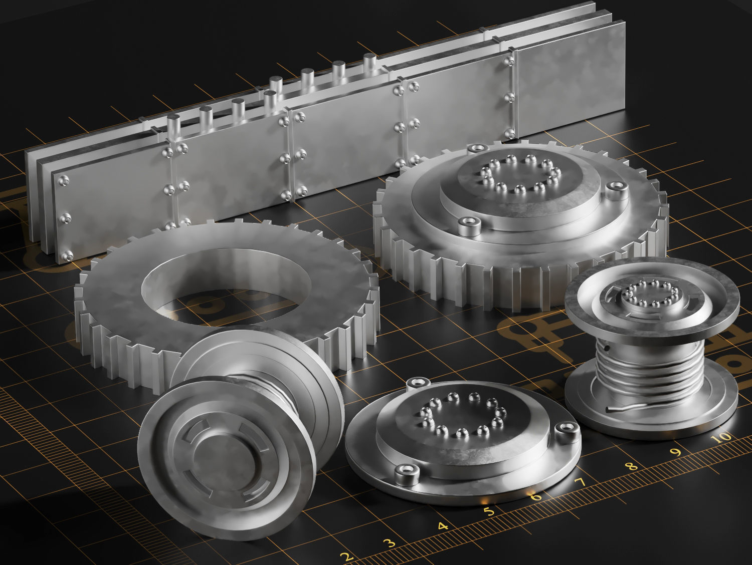 3D model Robot vehicle kitbash VR / AR / low-poly | CGTrader