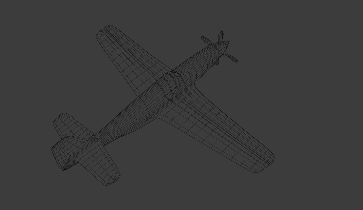 Worldwar war plane mustang free download free VR / AR / low-poly 3D ...