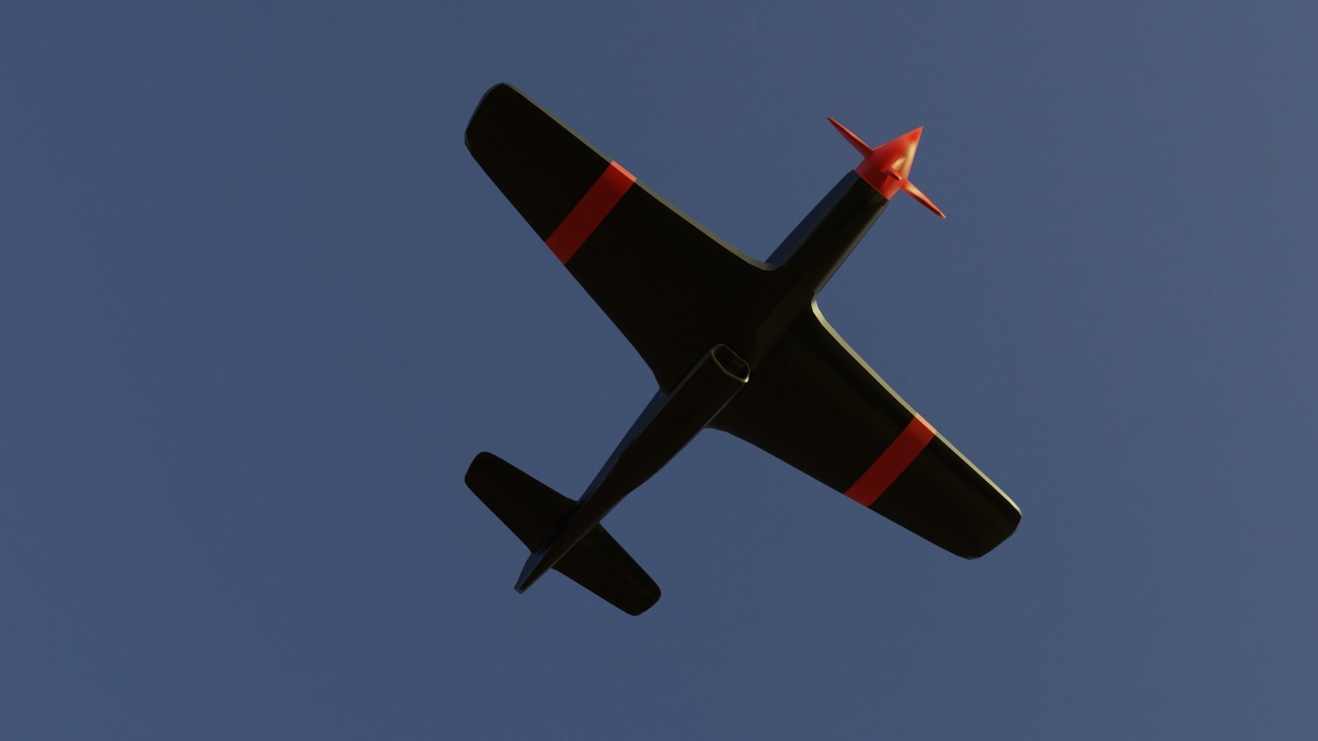 Worldwar war plane mustang free download free VR / AR / low-poly 3D ...