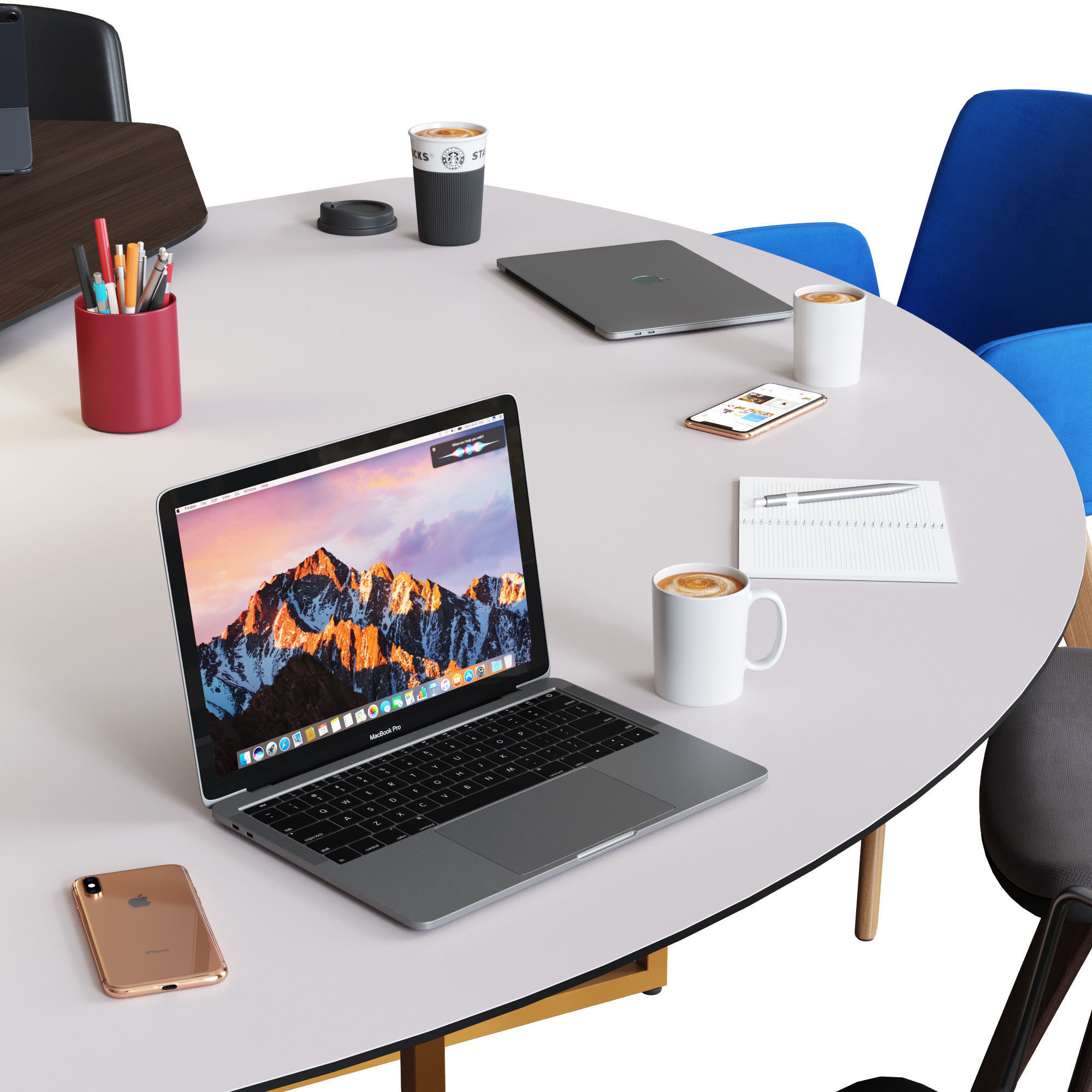 OrangeBox - Fielding Short Leg WorkTable 3D model | CGTrader