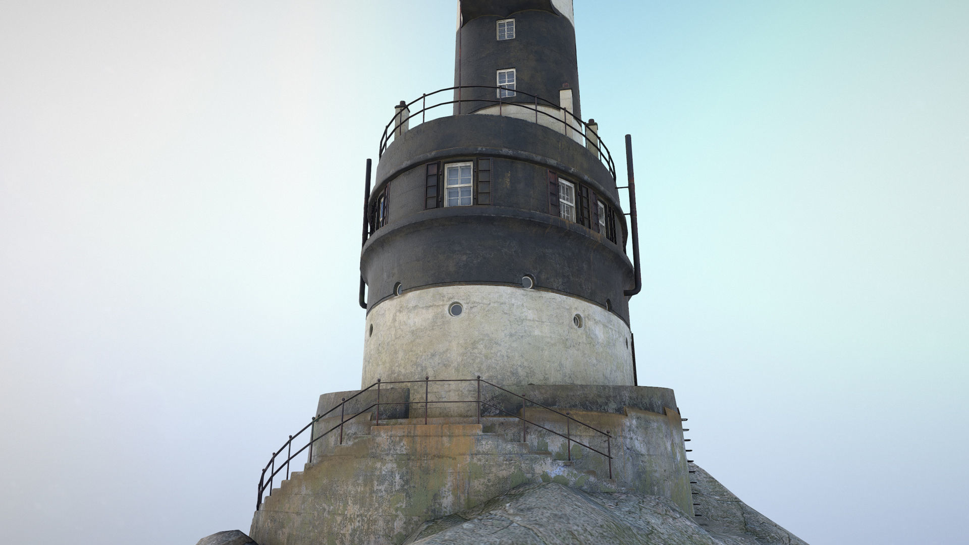 3D model Lighthouse Aniva WithLods VR / AR / low-poly | CGTrader