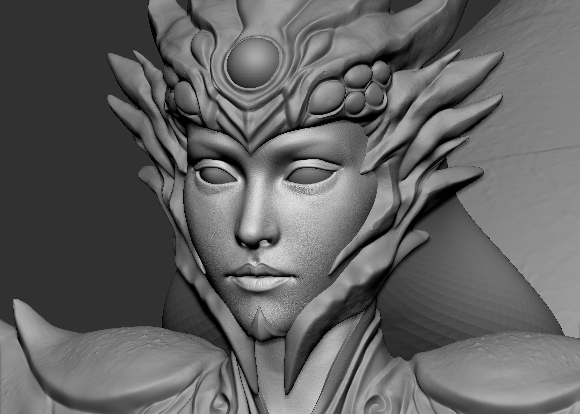 Spider Queen Monsters 3D model | CGTrader