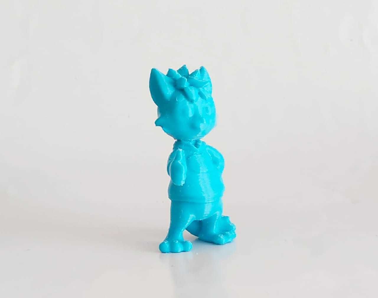 Cute Furry 3D model 3D printable | CGTrader