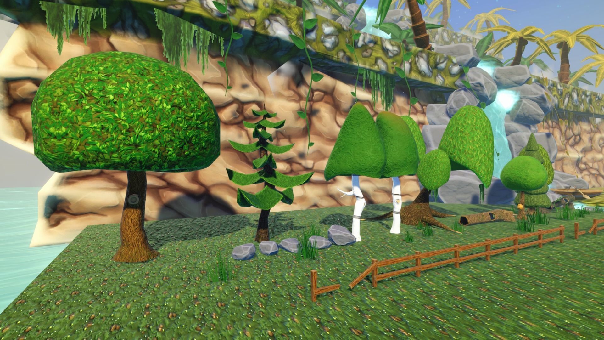 3D model Low poly environment Game Asset pack LOD - Unity URP VR / AR ...