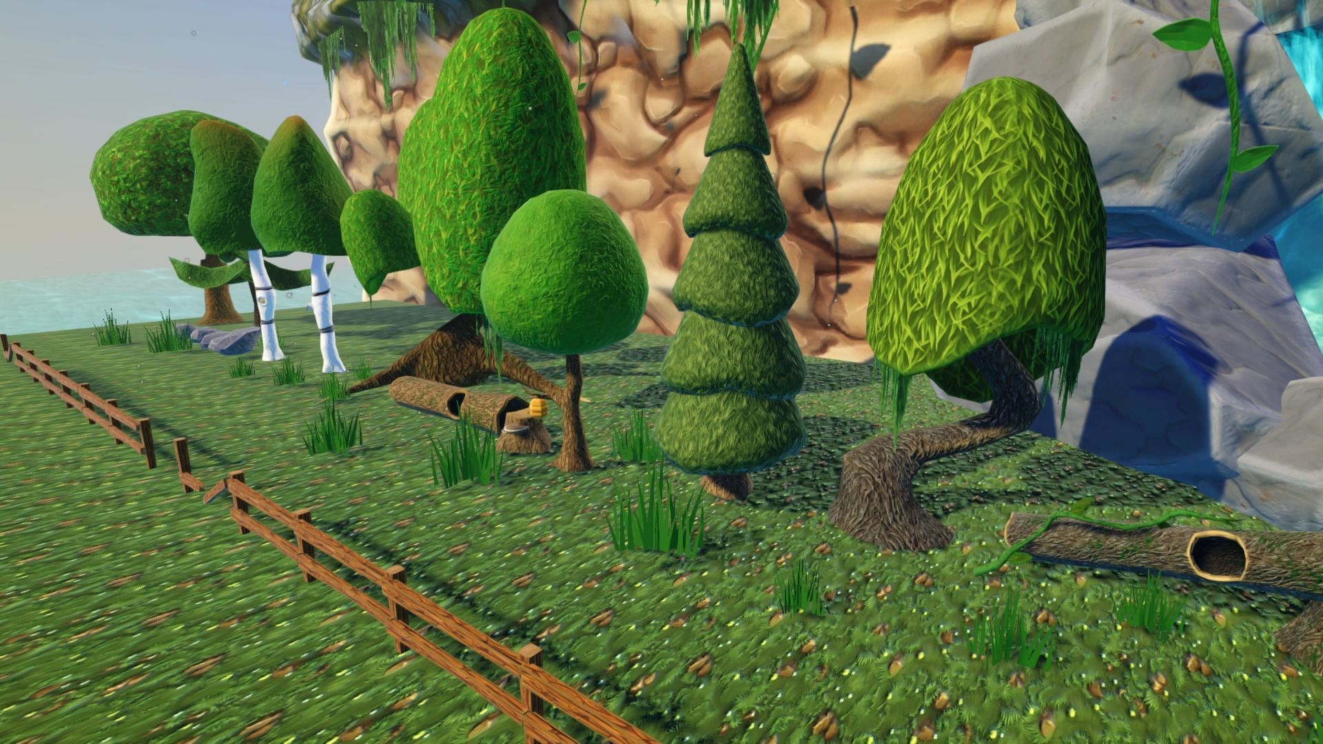 3D model Low poly environment Game Asset pack LOD - Unity URP VR / AR ...