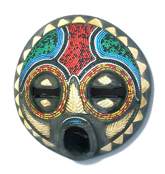 Colorful African Mask 3D model | CGTrader