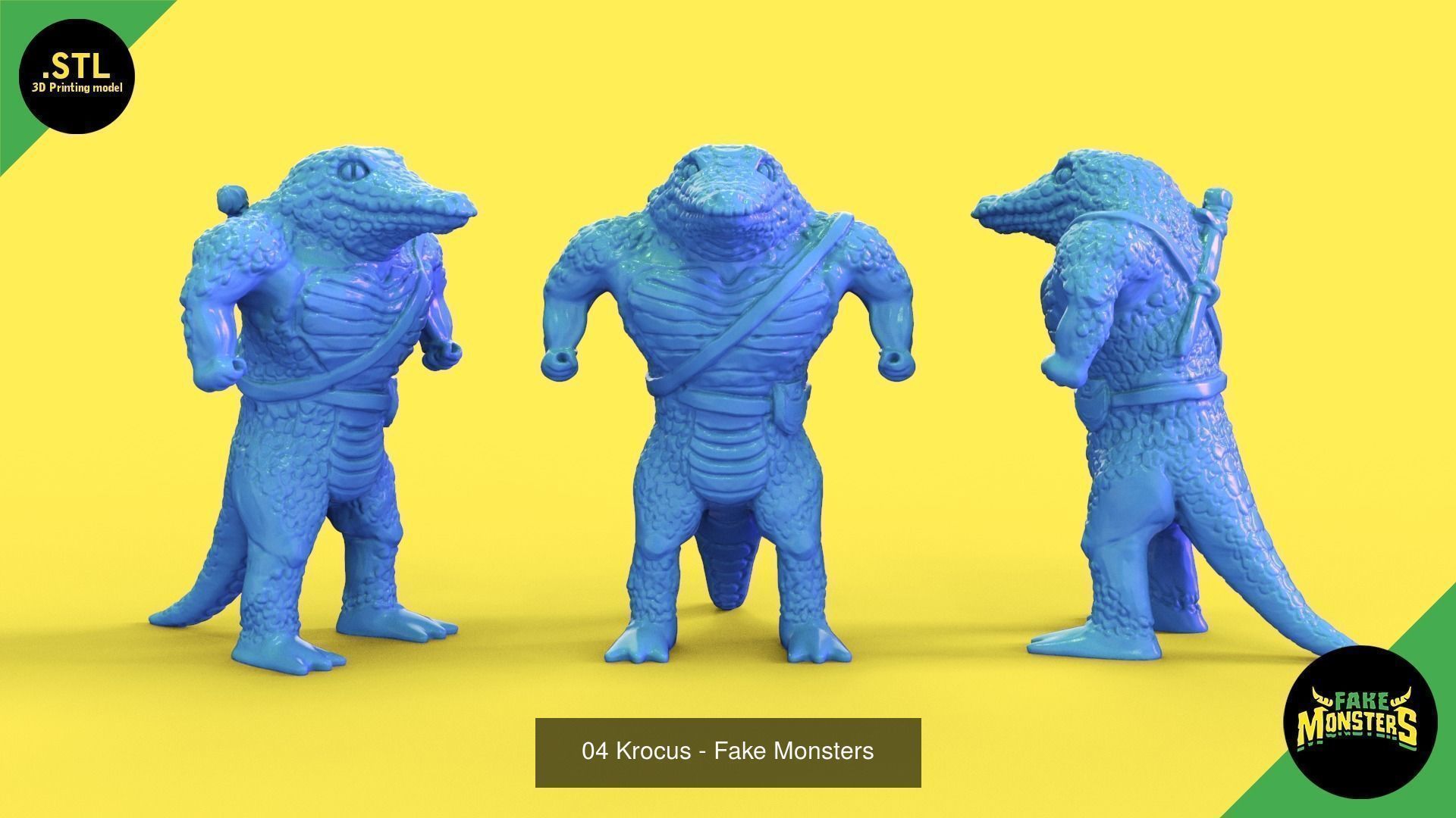 Sea Creatures - Fake Monsters 3D Model Collection | CGTrader