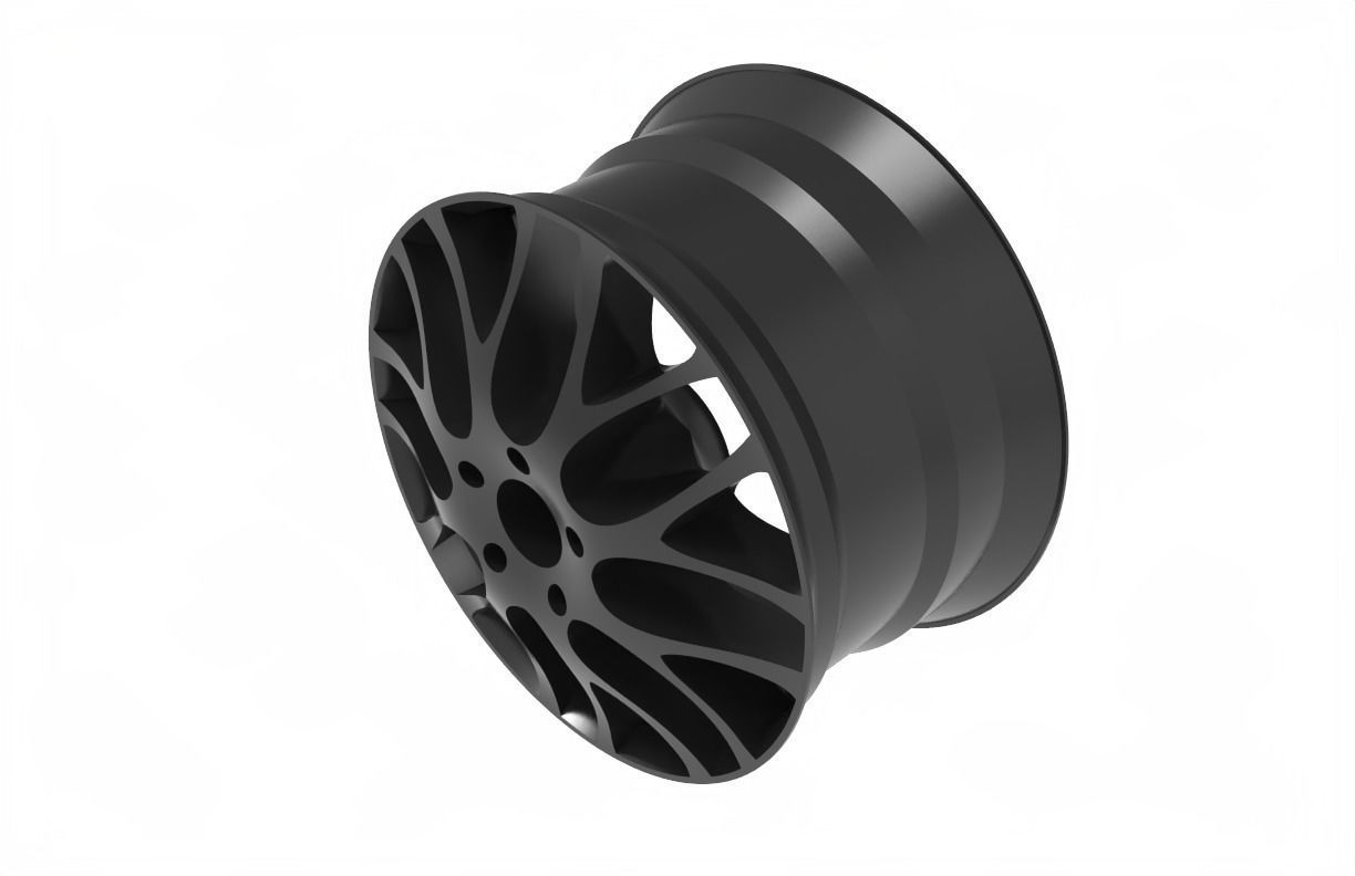 wheel rim model 3D model 3D printable | CGTrader