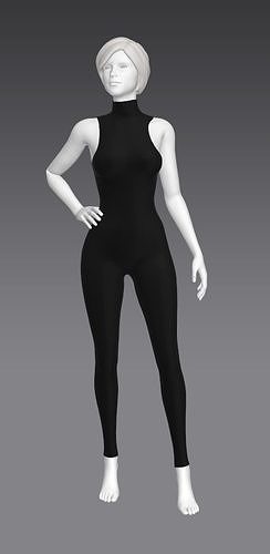3D model Woman Clothing Pose 454 VR / AR / low-poly | CGTrader