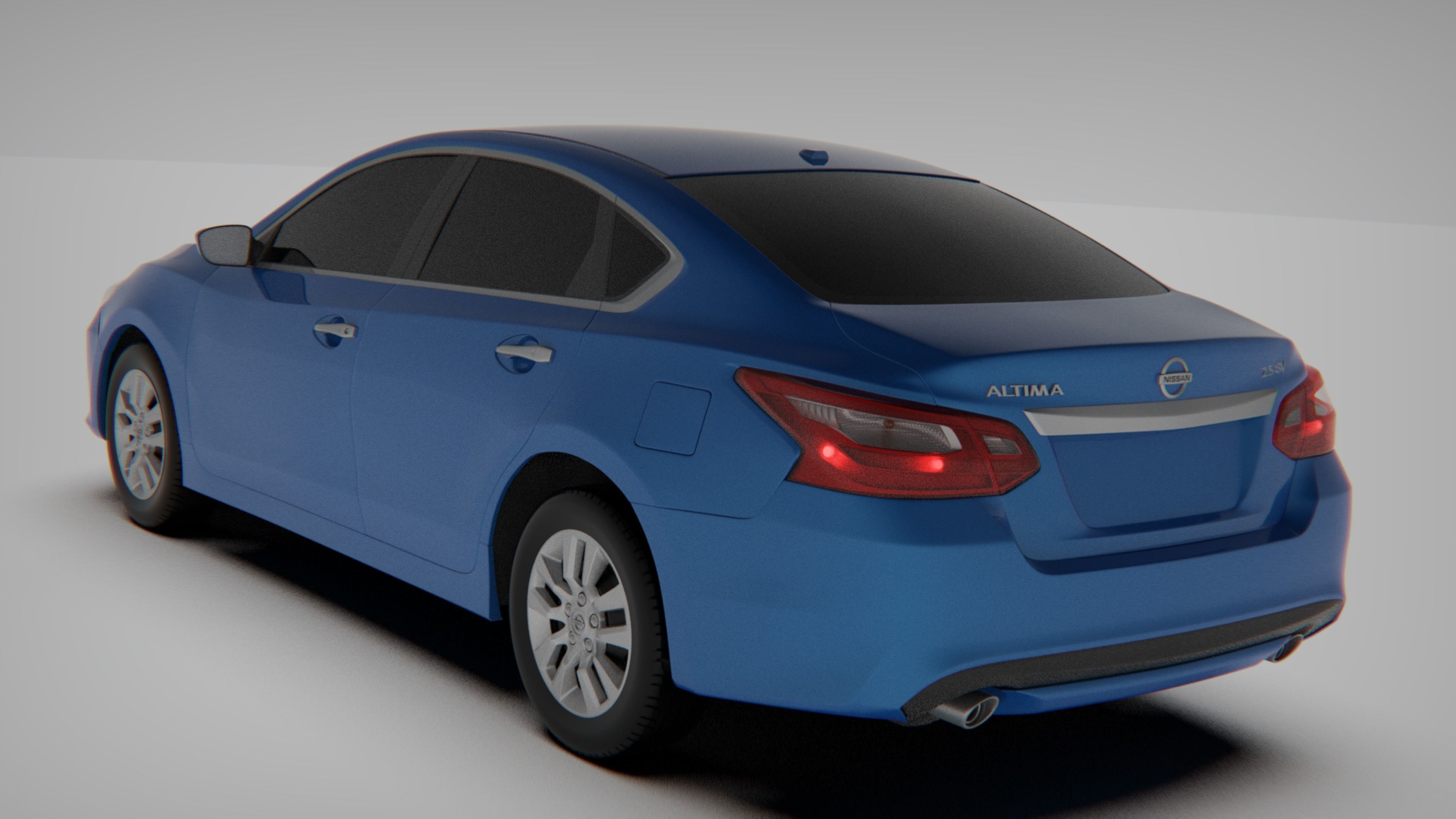 Nissan Altima 2016 SL2 5 HQ detailed exterior 3D model | CGTrader