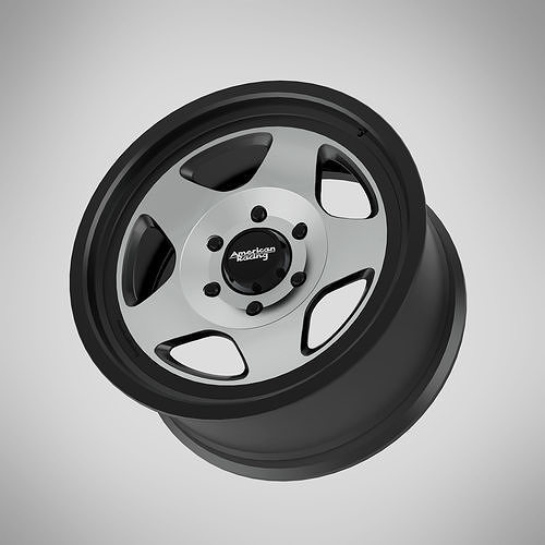 3D model American Racing 923 VR / AR / low-poly | CGTrader