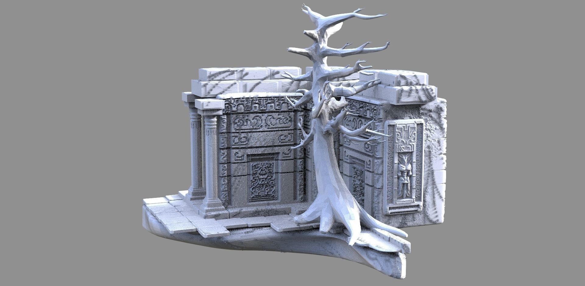 Jungle Ruins 3D model | CGTrader