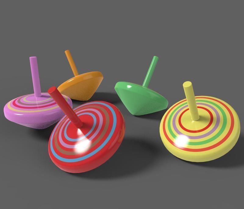 Spinning Toy 3D model | CGTrader