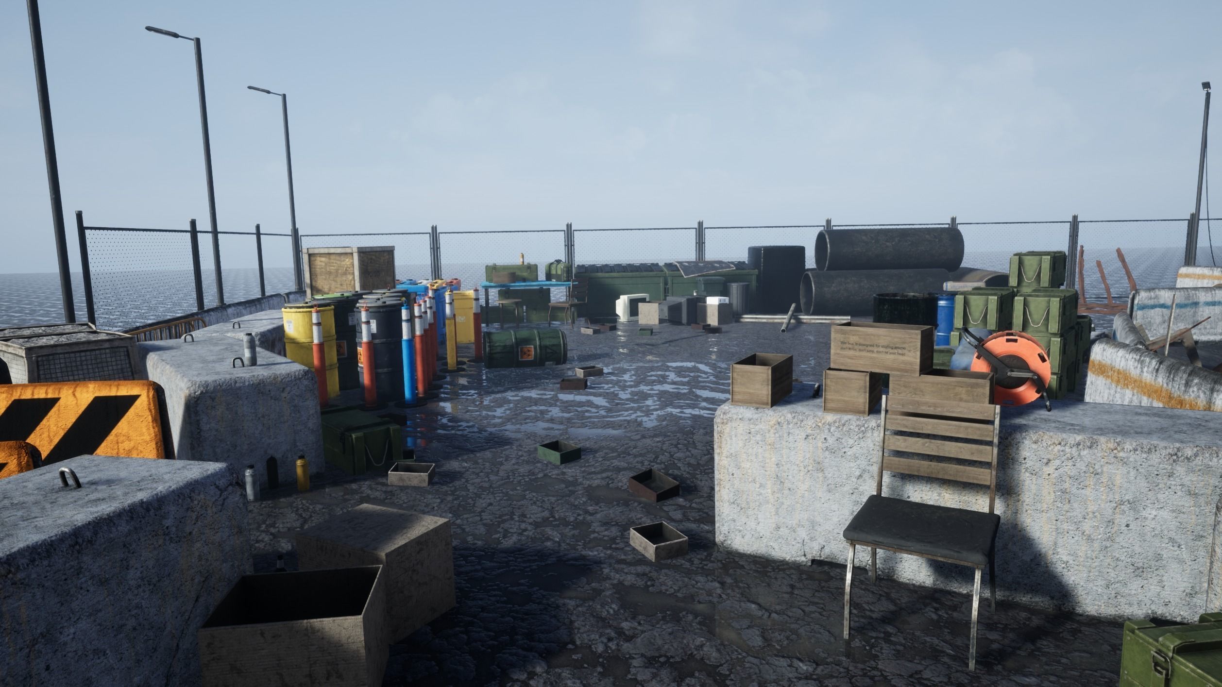 3D model Destroyed building Kit VR / AR / low-poly | CGTrader