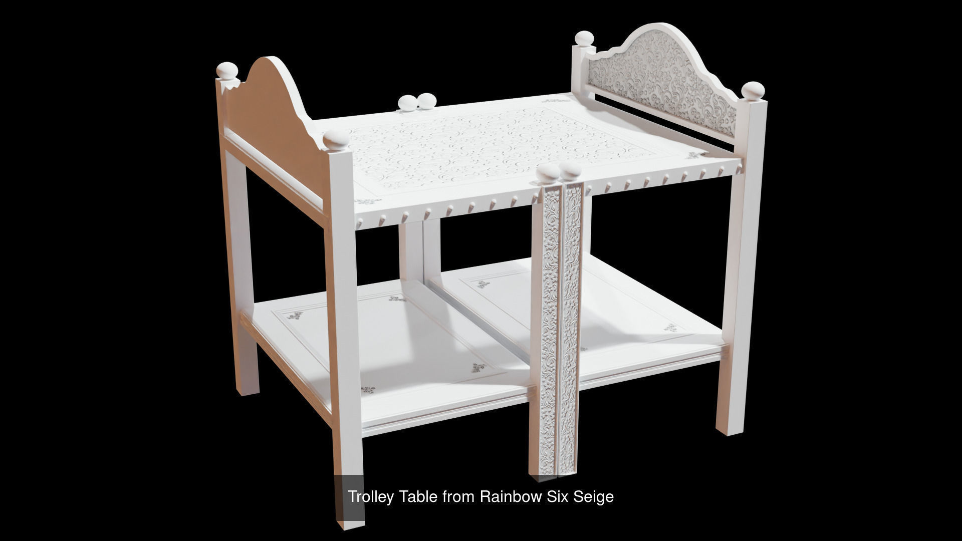 3D Model Collection Rainbow Six Siege Pink room Furniture set VR / AR ...