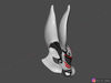 Rabbit Mask - Fox Mask - Bunny Mask - Demon Kitsune Cosplay 3D model 3D ...