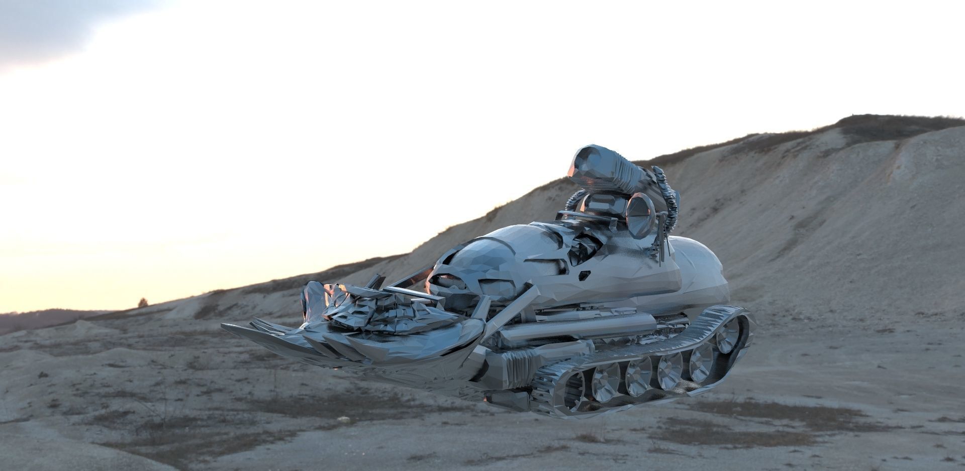 Bulldozer Tank 3D model | CGTrader