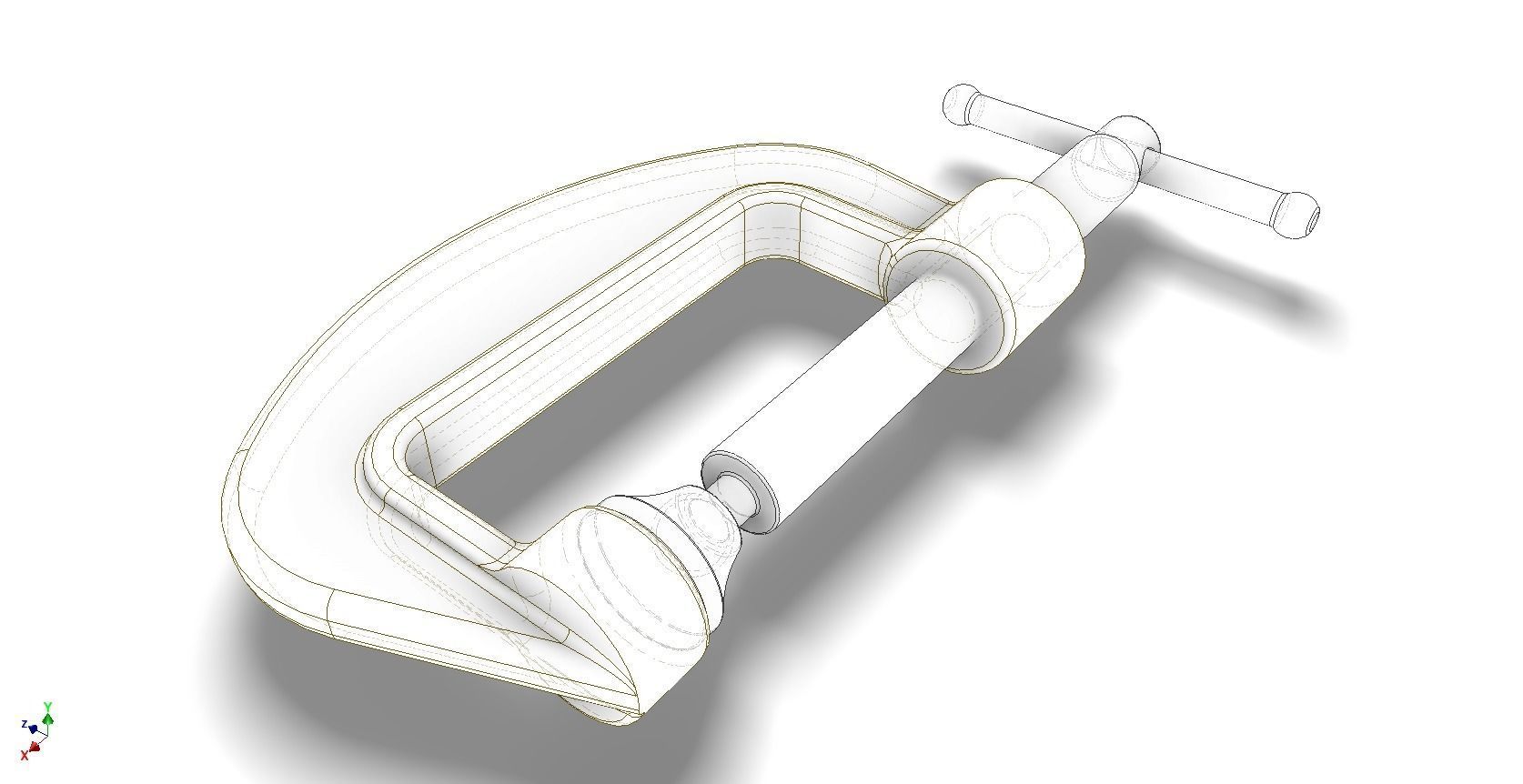 Hand vice 3D model | CGTrader