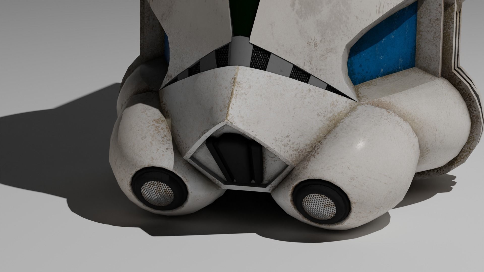 3D model Star Wars ARC Trooper Fives Helmet VR / AR / low-poly rigged ...