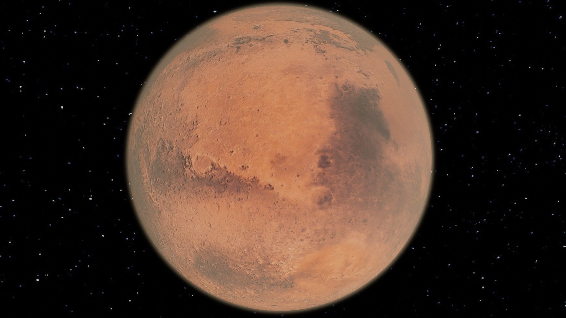 3D model Planet Mars 8k textures and atmosphere VR / AR / low-poly ...