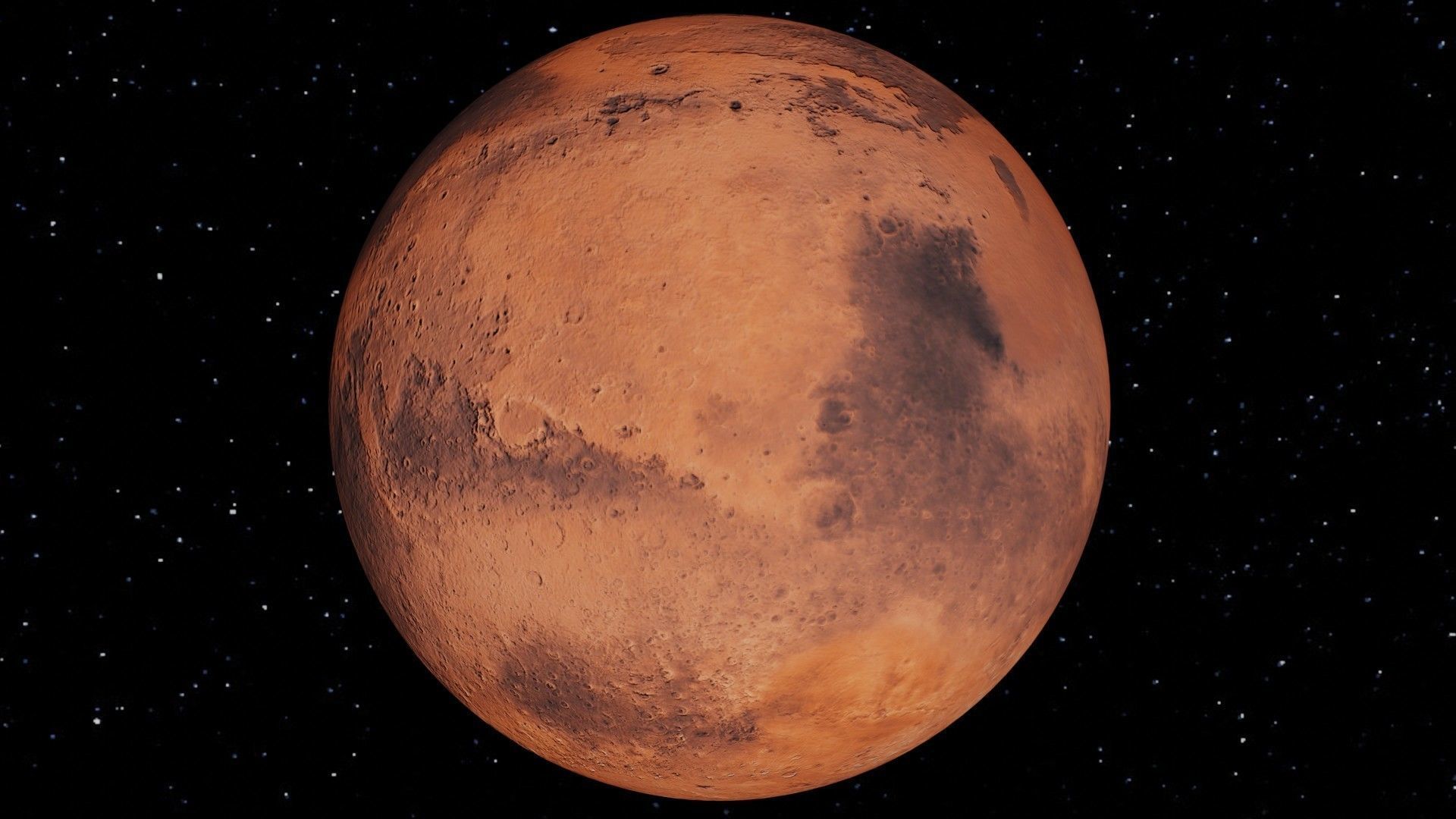 3D model Planet Mars 8k textures and atmosphere VR / AR / low-poly ...