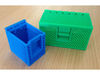 GitterBox plastic storage box 3D model | CGTrader