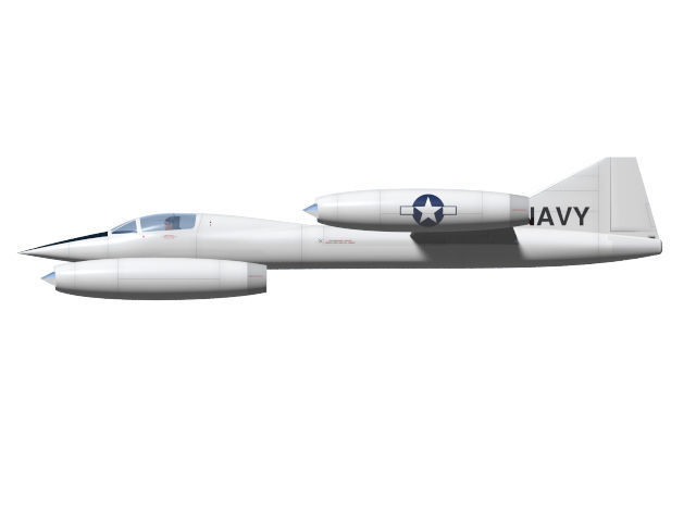 avro canada ts-140 3D model | CGTrader