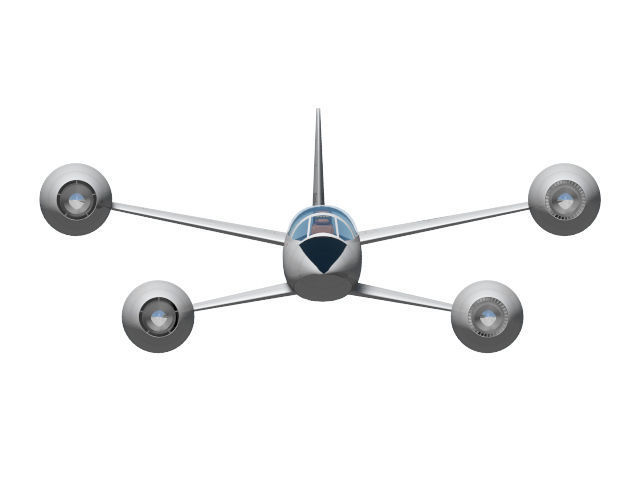 avro canada ts-140 3D model | CGTrader