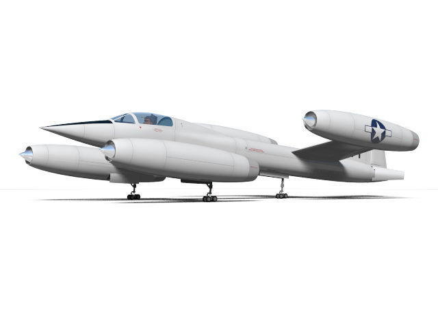 avro canada ts-140 3D model | CGTrader