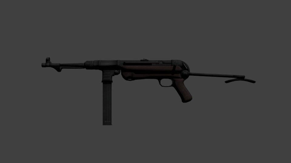 3D model German Guns WW2 VR / AR / low-poly | CGTrader