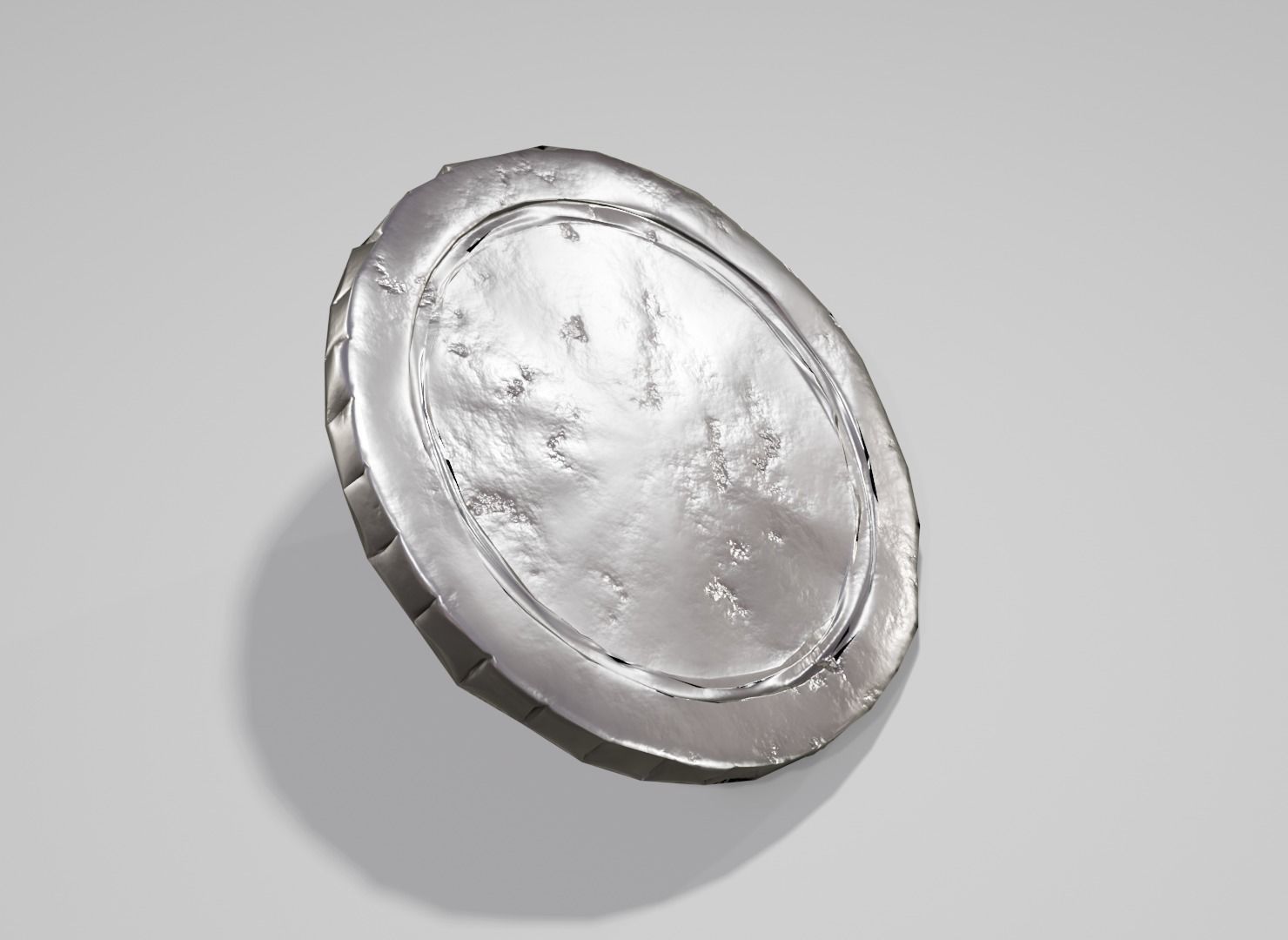 3D model Ancient - old silver coin 3d model VR / AR / low-poly | CGTrader