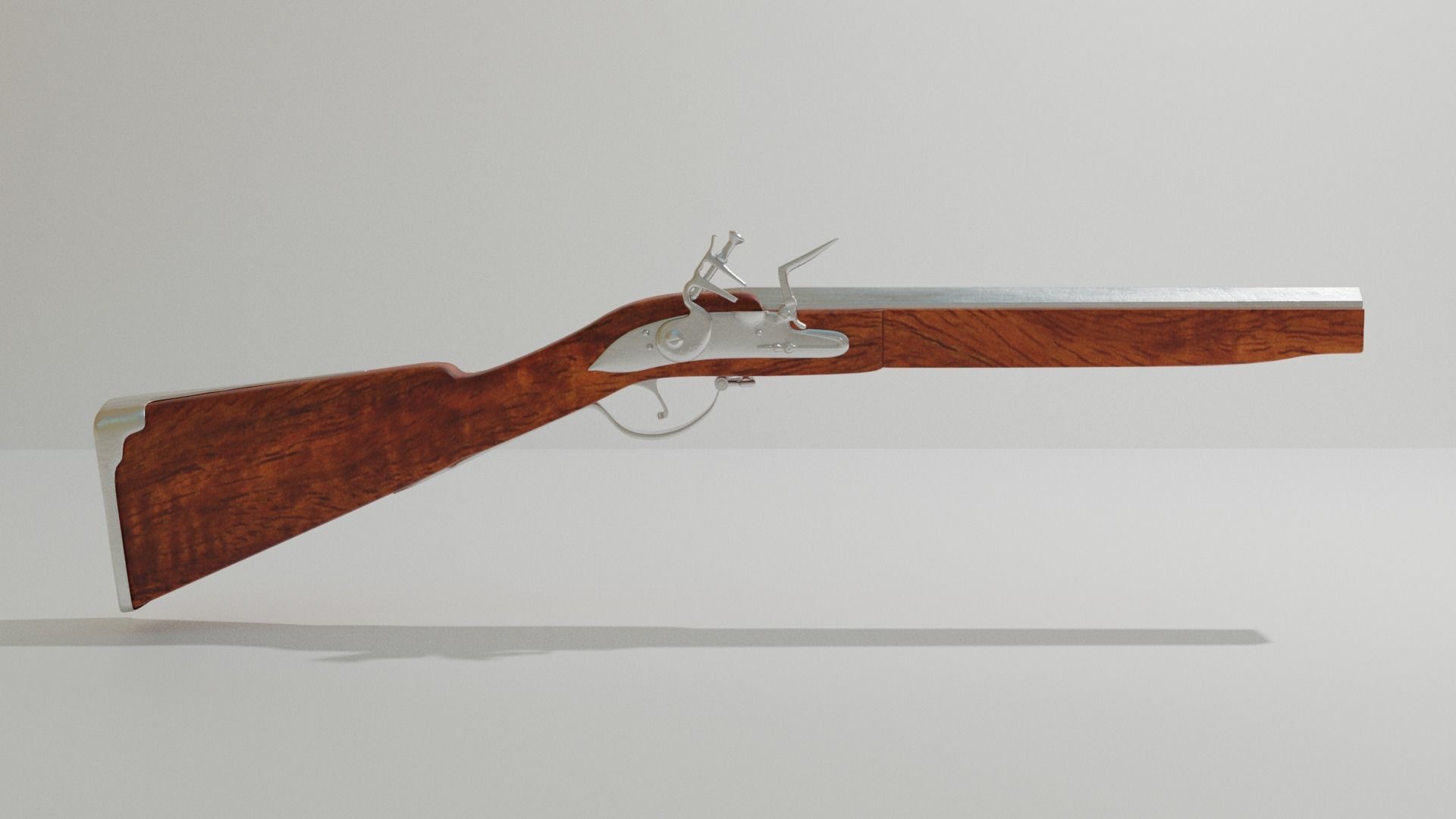 DUTCH MUSKET 3D model | CGTrader