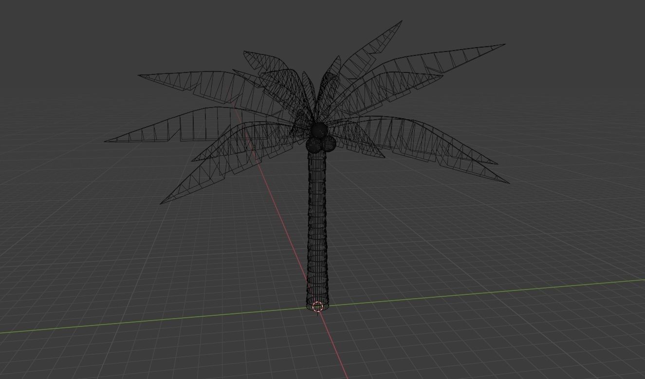 3D model COCONUT TREE VR / AR / low-poly | CGTrader