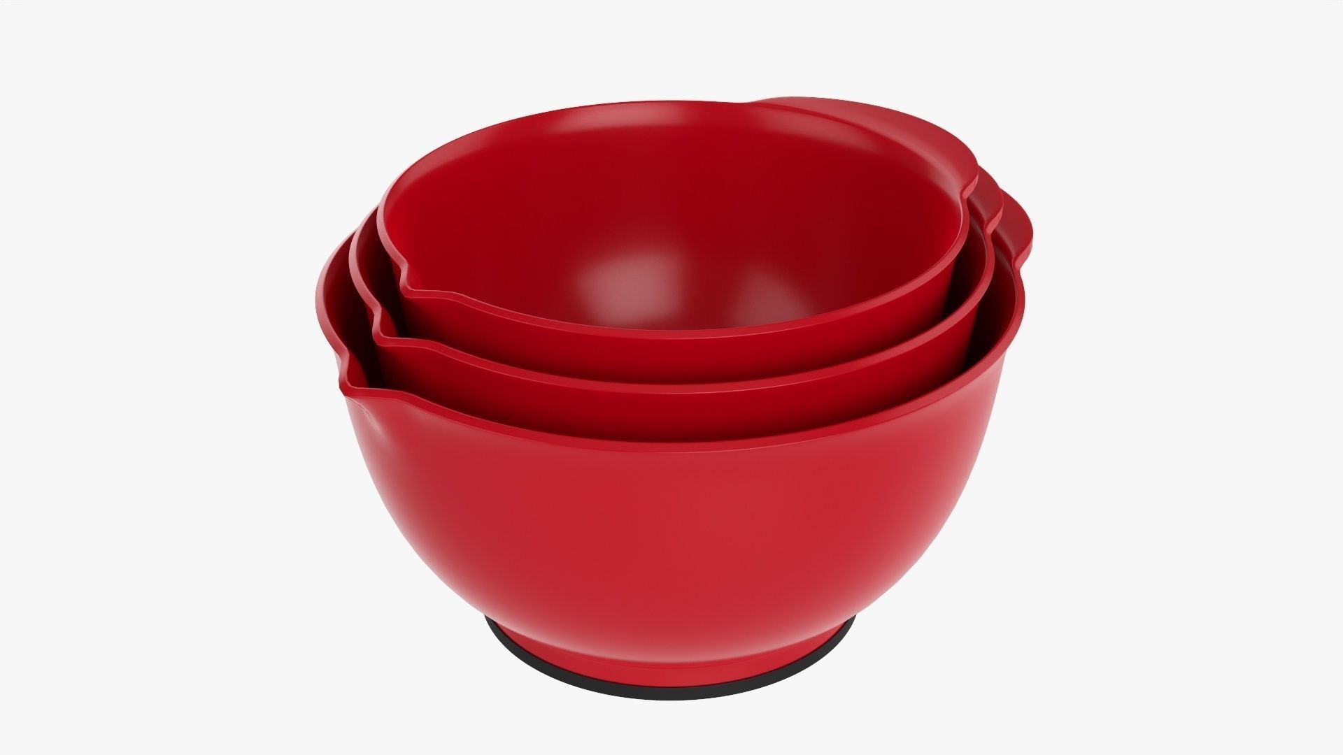 Set of mixing bowls 3D model | CGTrader