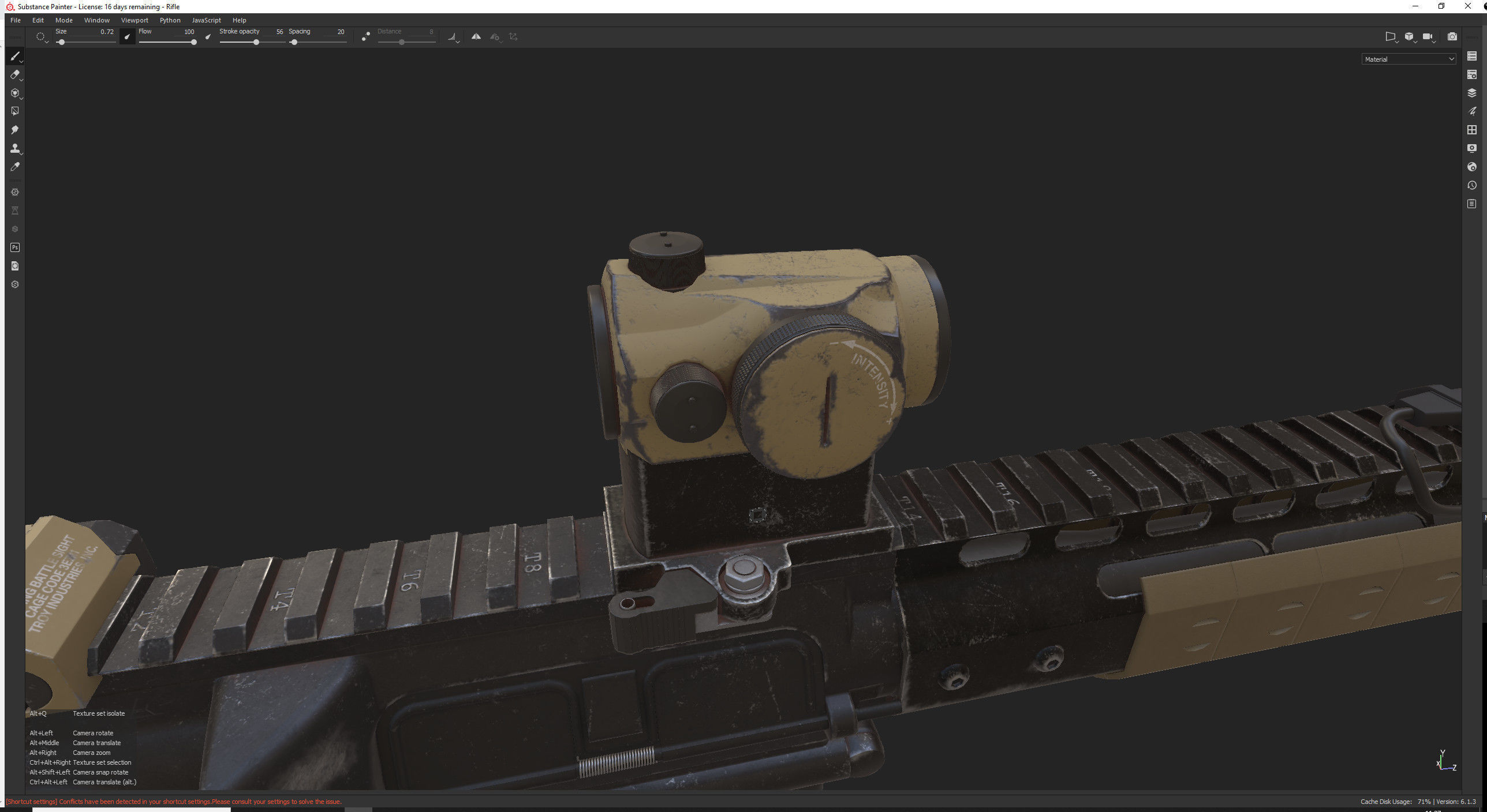 Tactical Rifle 3D model | CGTrader