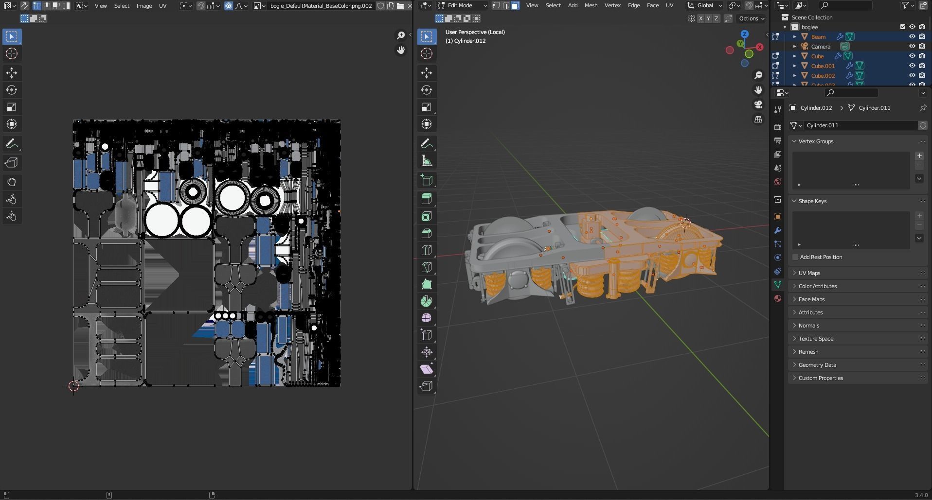 3D model ICF BOGIE VR / AR / low-poly | CGTrader