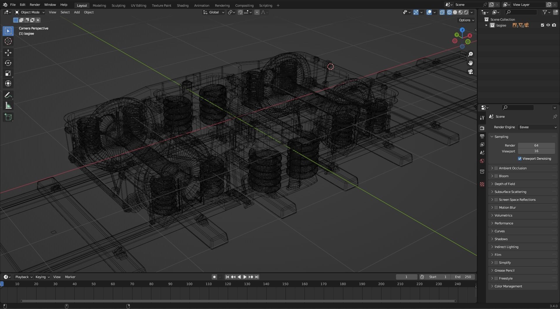 3D model ICF BOGIE VR / AR / low-poly | CGTrader