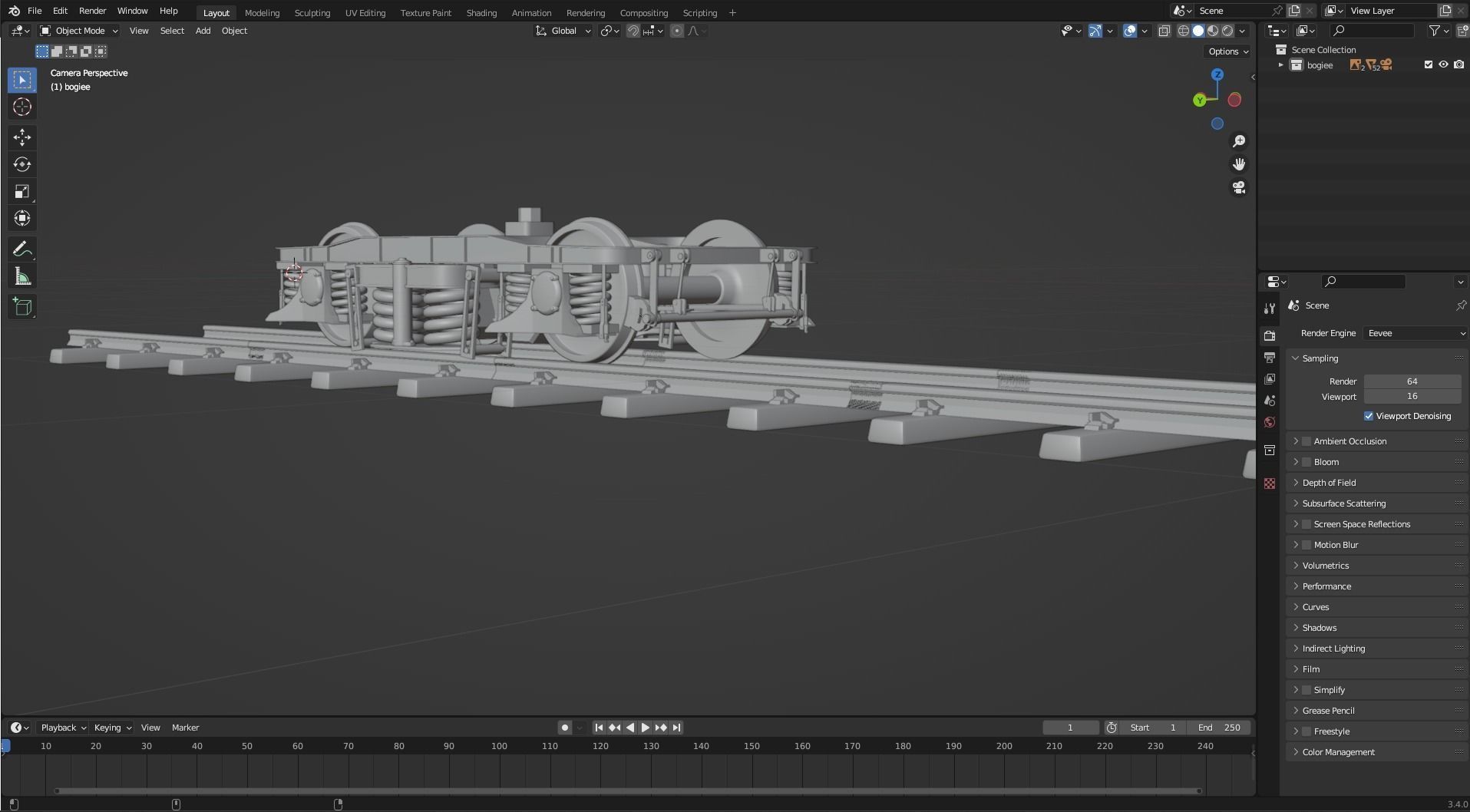 3D model ICF BOGIE VR / AR / low-poly | CGTrader